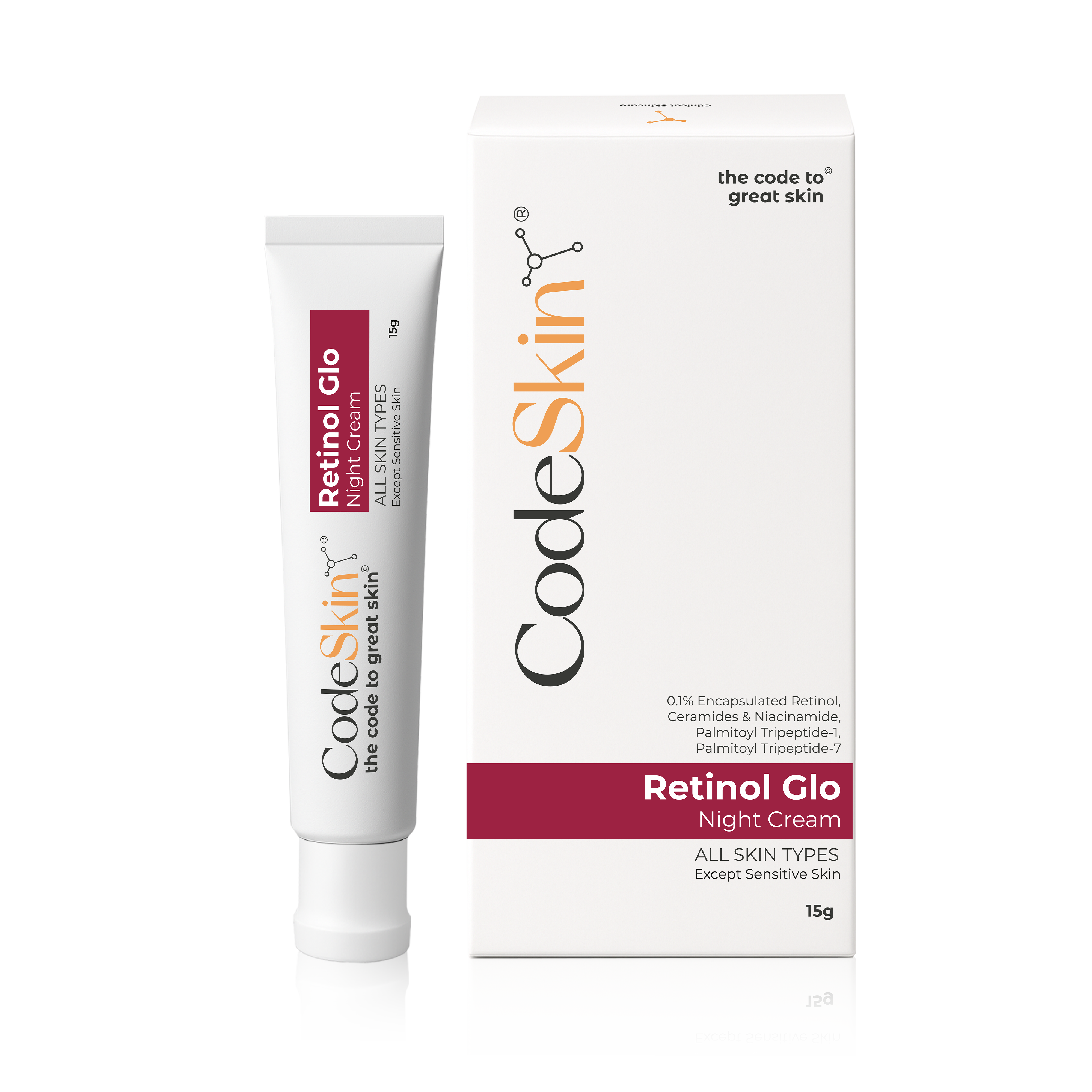 Retinol GLO cream – CodeSkinIndia